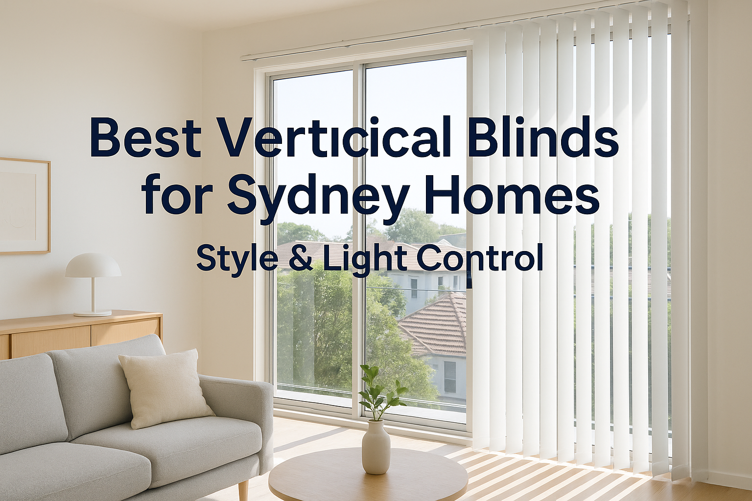 Best Vertical Blinds Sydney | Light Control & Modern Style – CAS Blinds